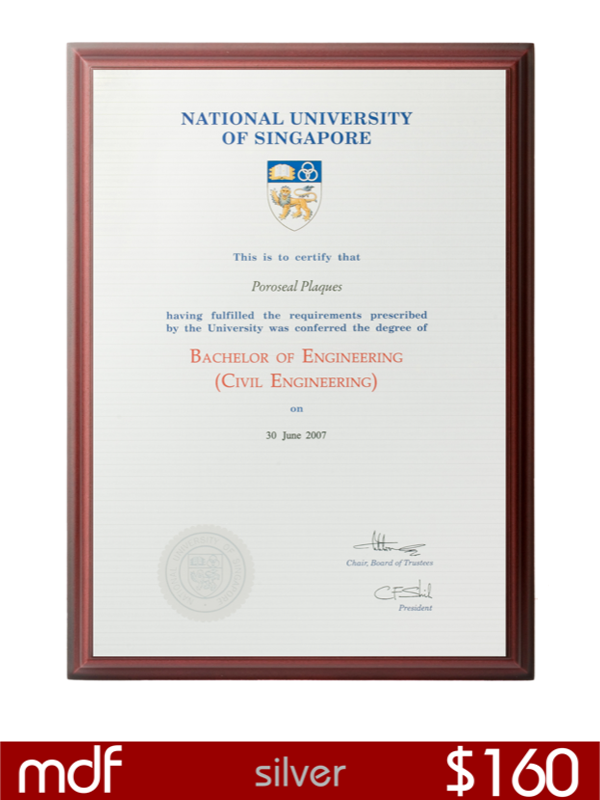 National University of Singapore – House of Poroseal Pte Ltd