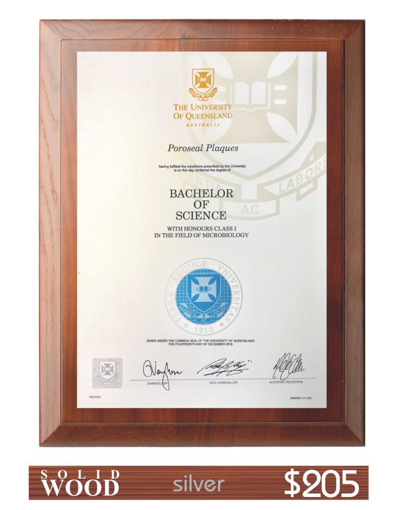 The University of Queensland – House of Poroseal Pte Ltd